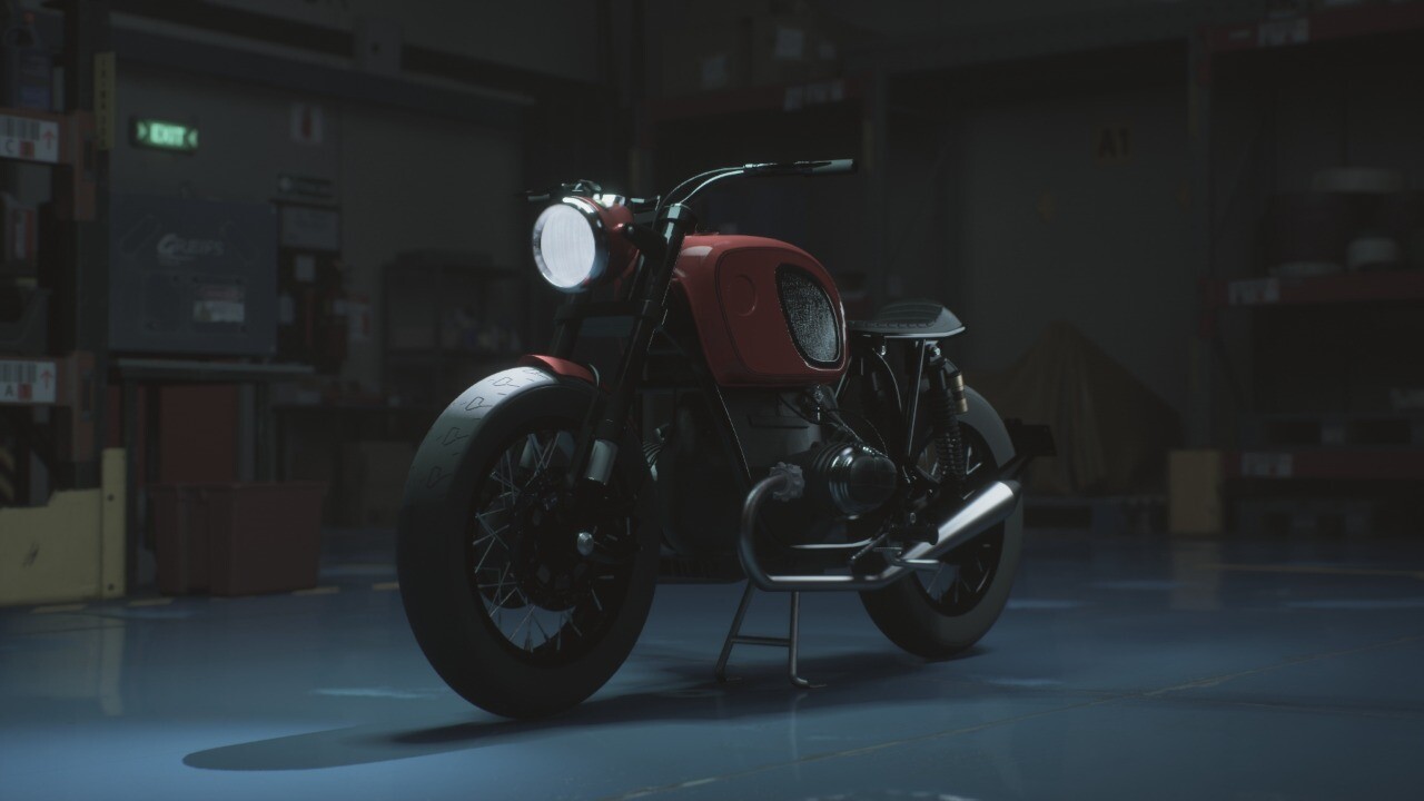 ArtStation - 3D Modeling and Rendering ( Hard Surface Automotive )