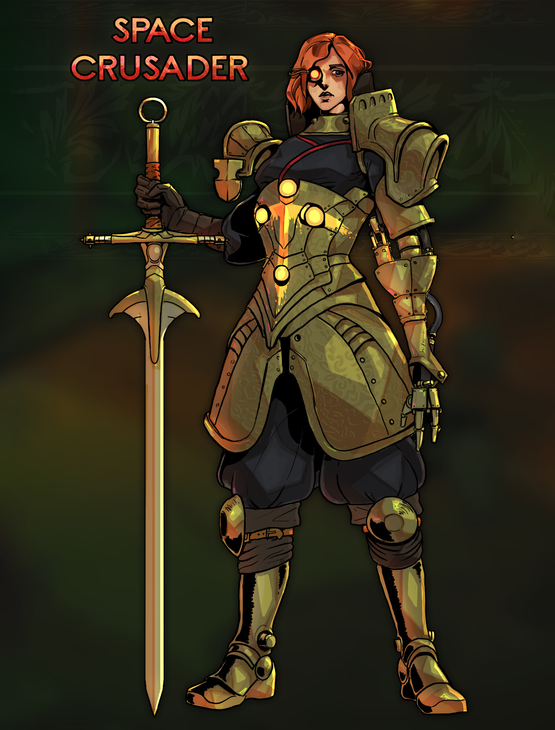 ArtStation - Space crusader