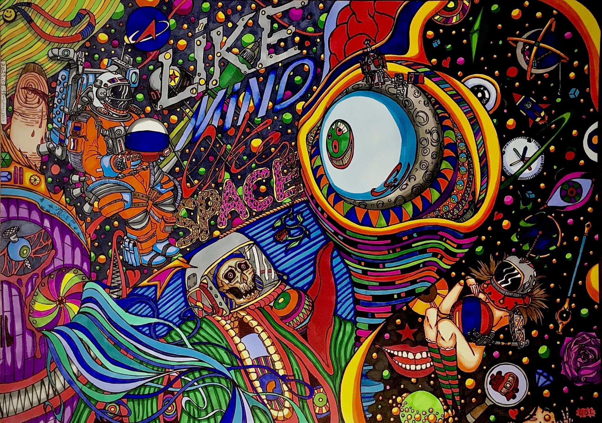 ArtStation - Very old abstract art for an art contest