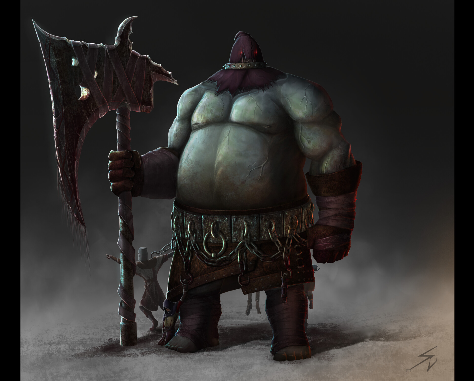 ArtStation - Executioner/Butcher Character Design