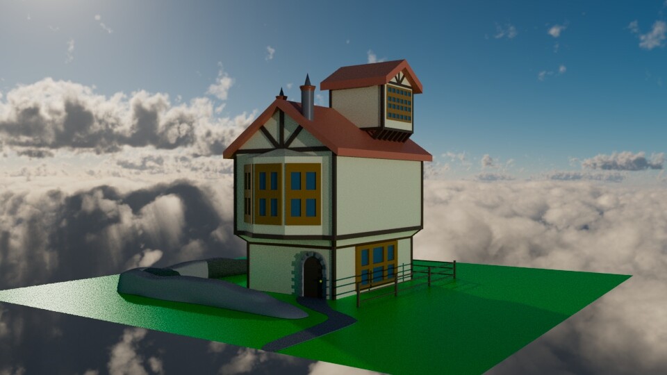 ArtStation - Fantasy House Project