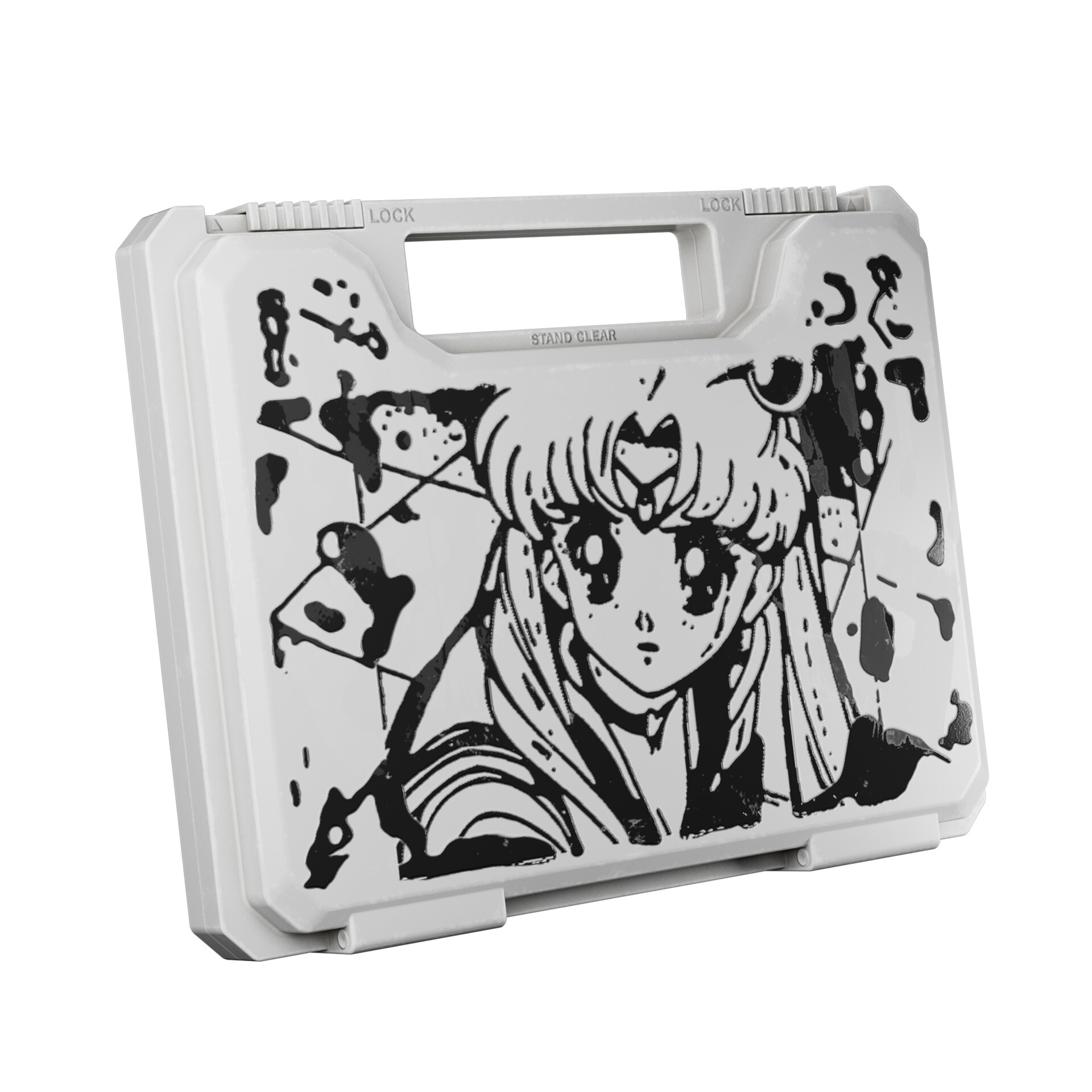 ArtStation - Sailor Moon suitcase