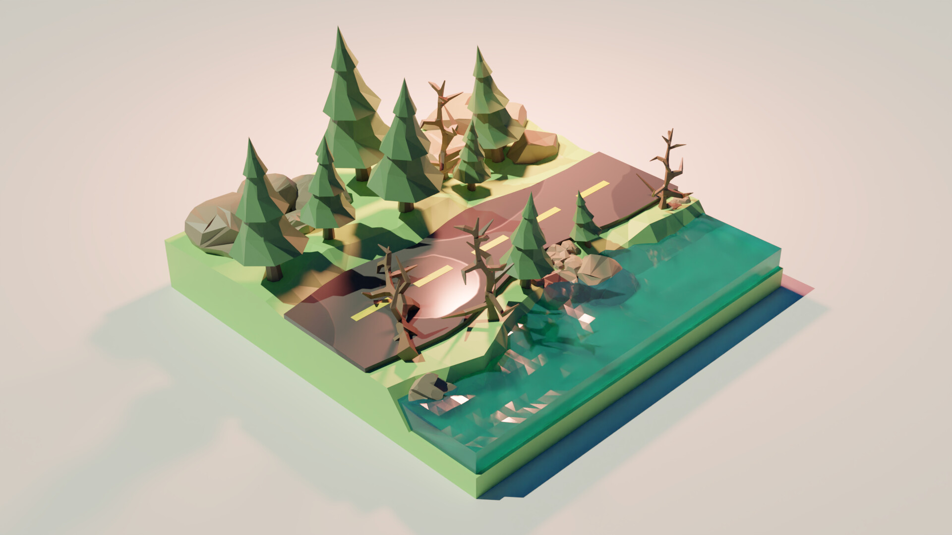 ArtStation - Lowpoly