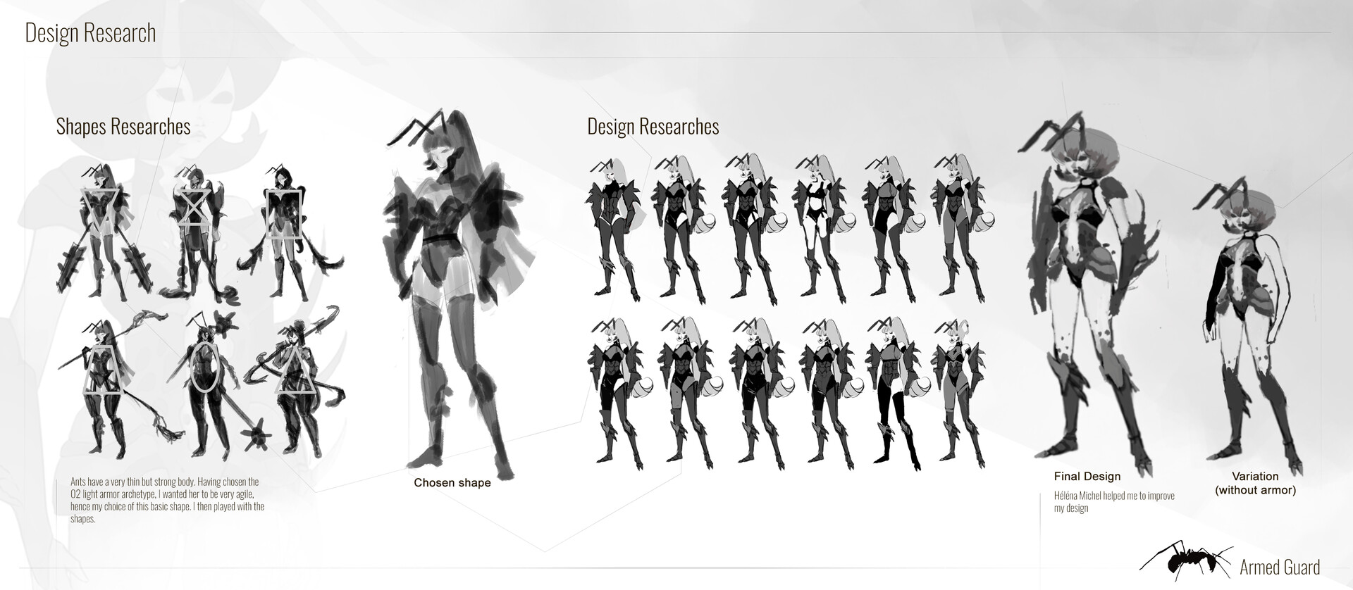 Nylonie - Armed Guard | 2D Concept