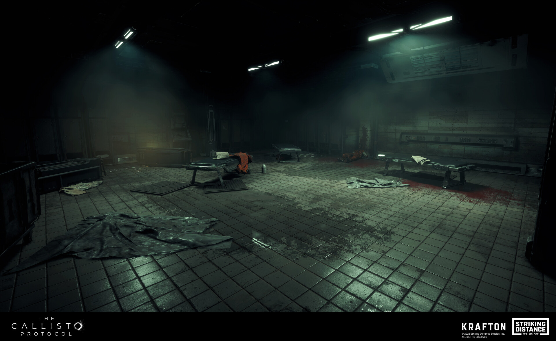 Nicole Schofield - The Callisto Protocol: Medical Shower Environment