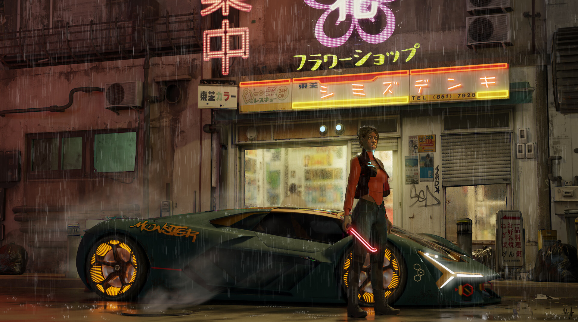 ArtStation - Cyberpunk Concept