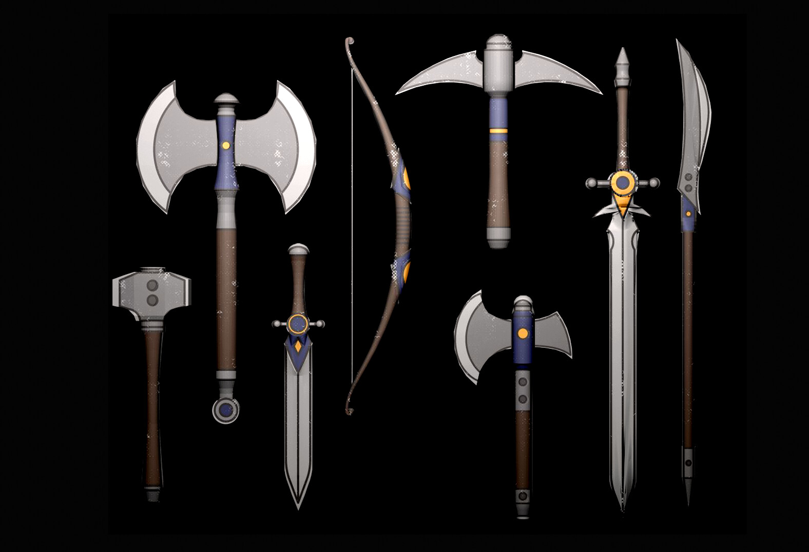 ArtStation - Medieval Weapons