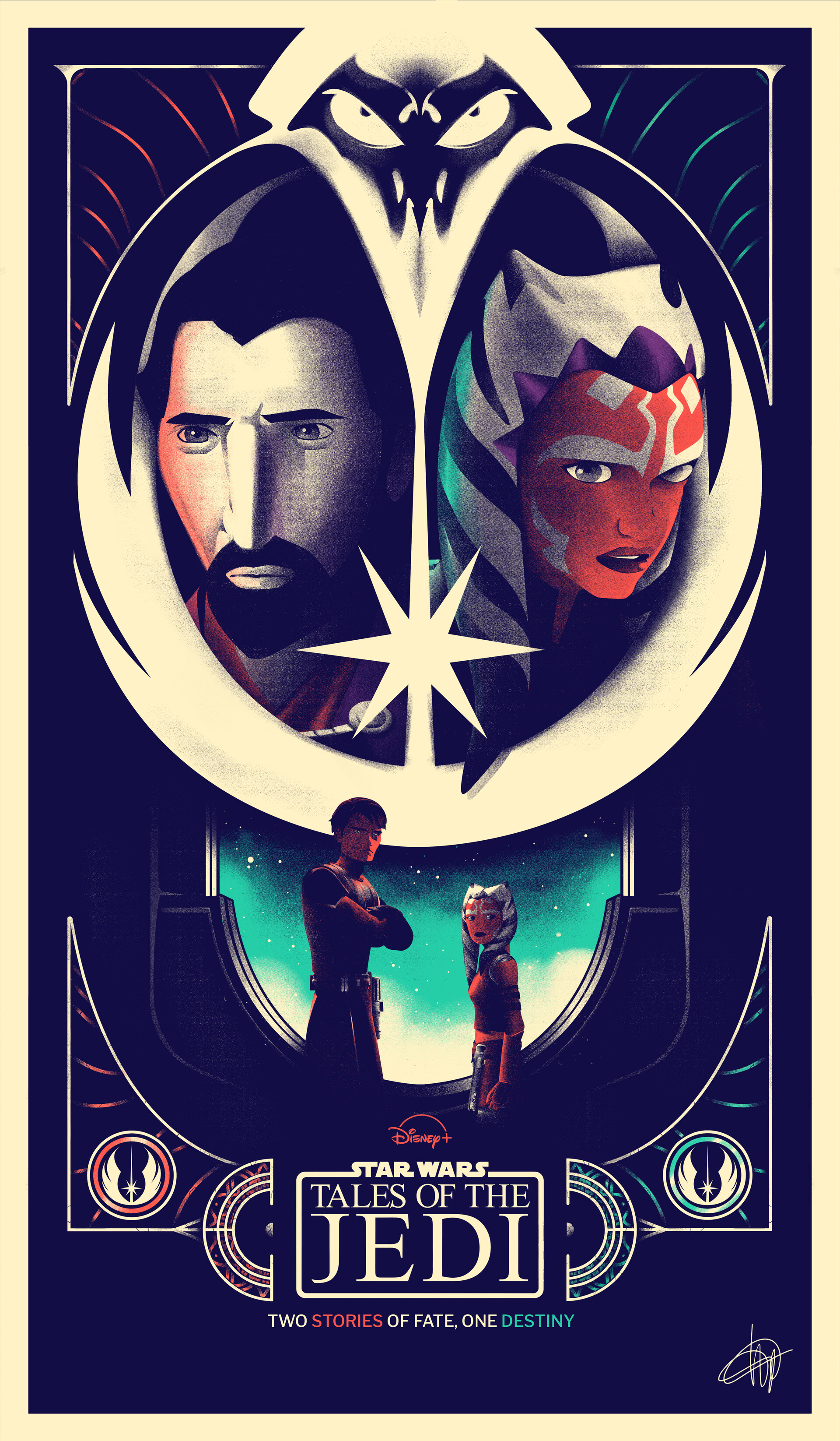 ArtStation - STAR WARS A TALES OF THE JEDU Poster Art