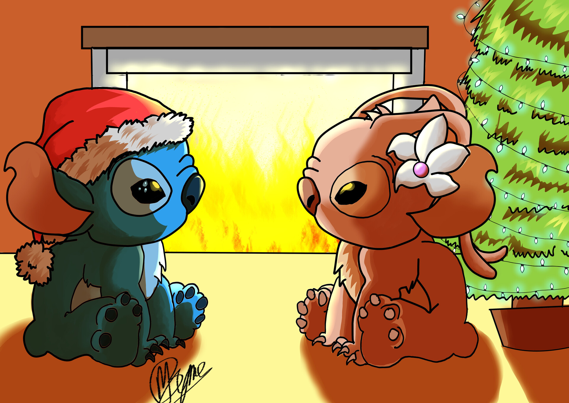 ArtStation - Lilo and angel