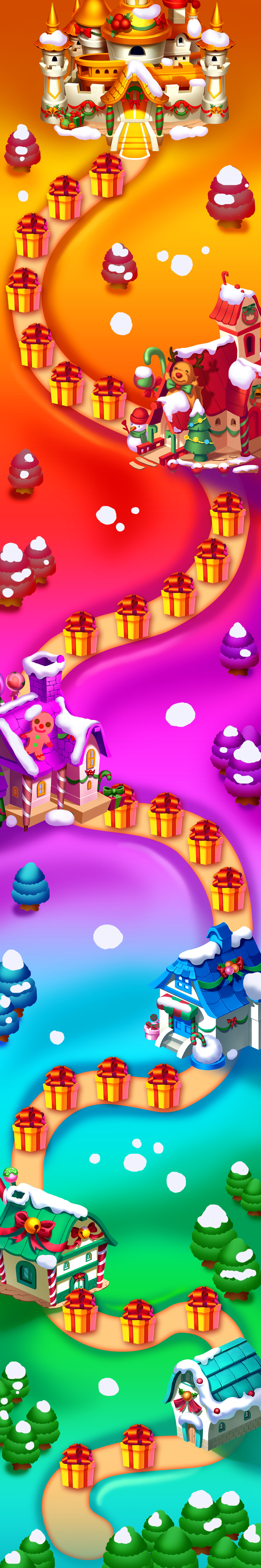 ArtStation - A mobile game map