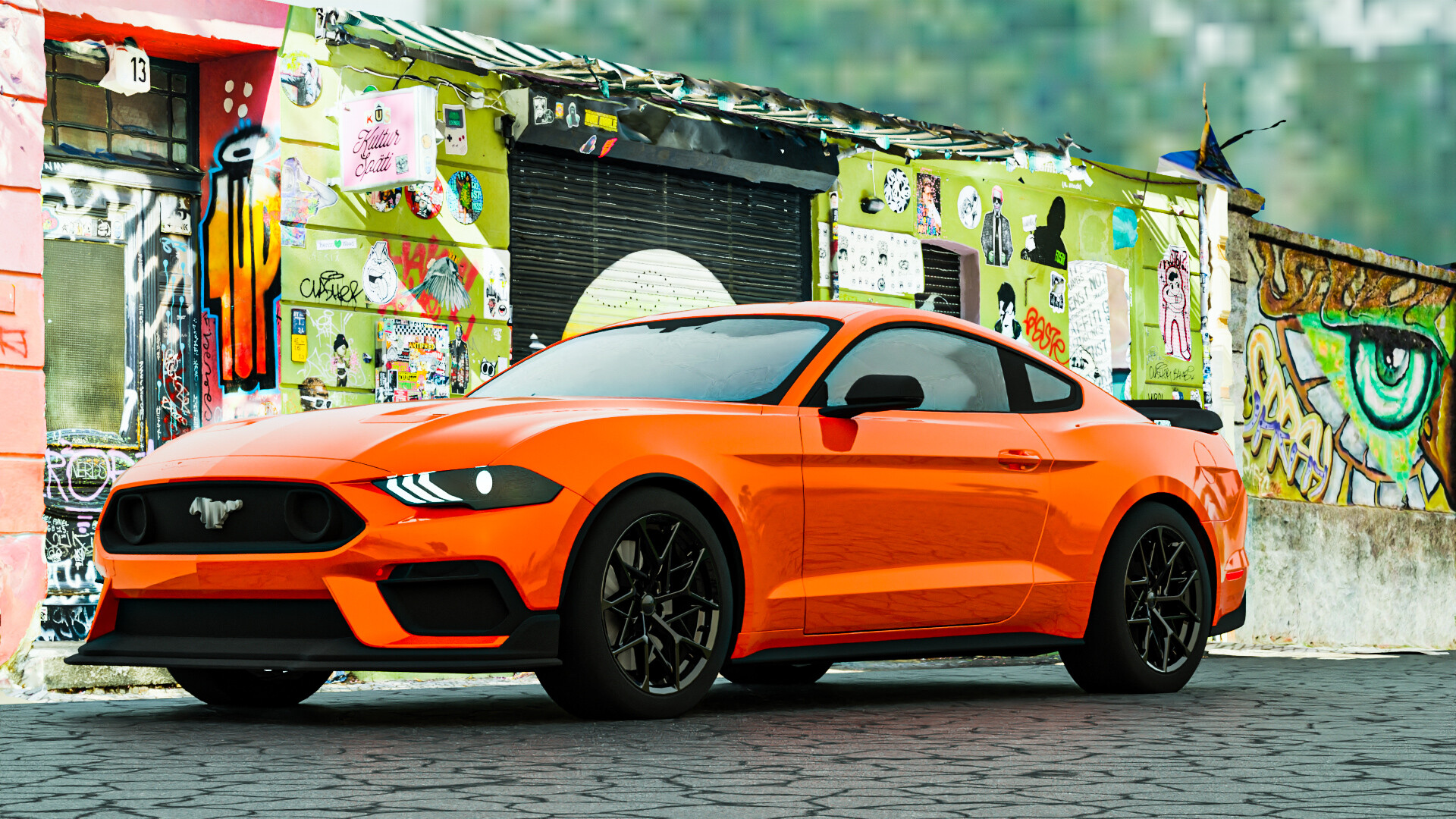 ArtStation - Ford Mustang GT