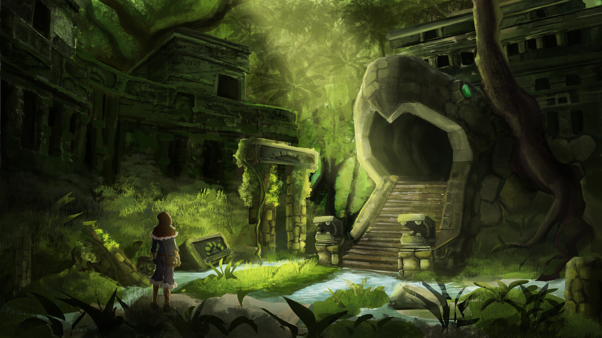 ArtStation - Ruin of Turtle temple