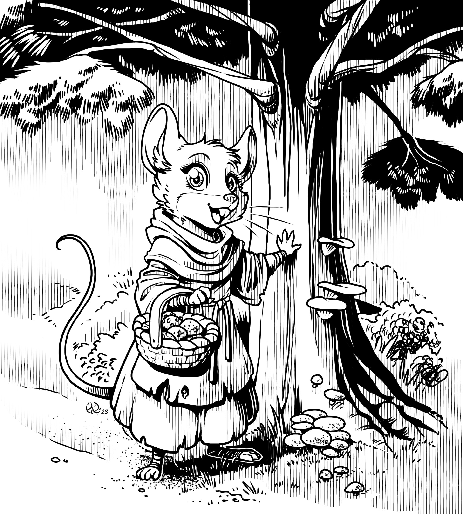 ArtStation - Lottie the lost mousemaid