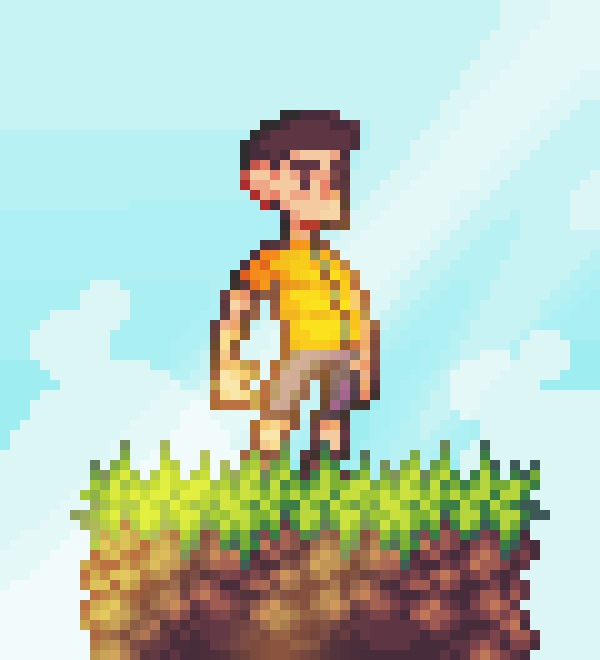 Rosendo - Pixel art of the NPC in the game :)