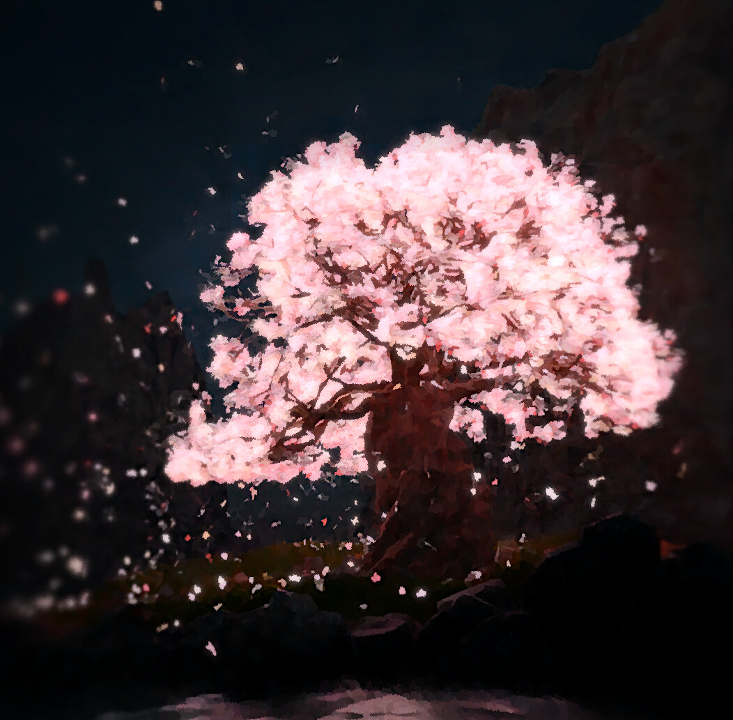 ArtStation - Blosom Night