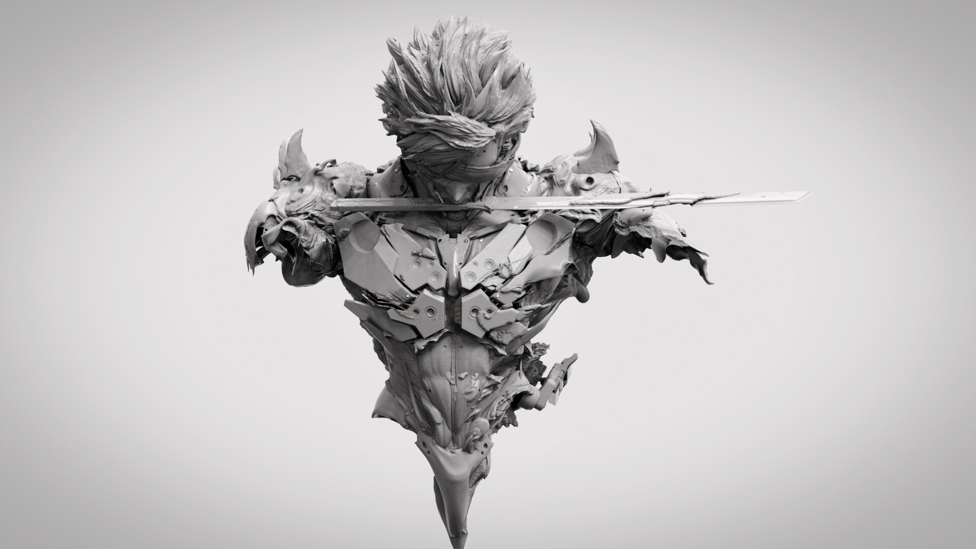 ArtStation - mgs raiden
