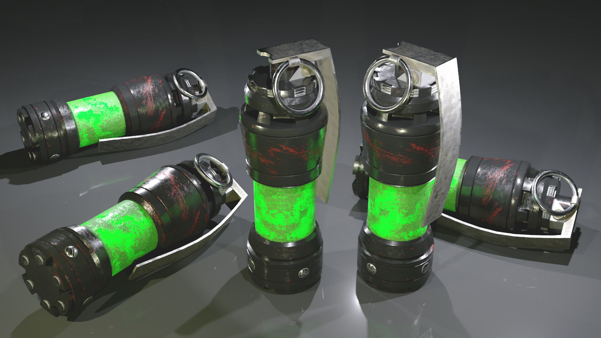 ArtStation - Sci-fi grenade