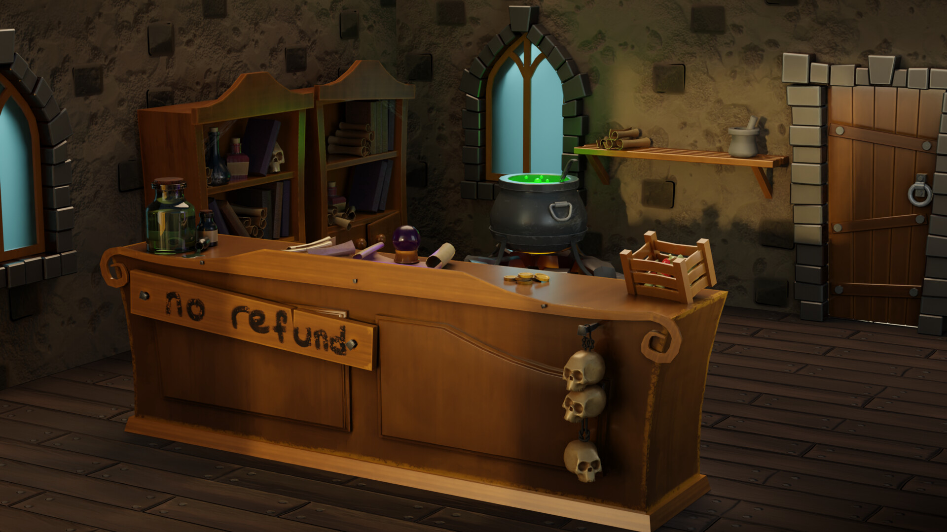 ArtStation - Witchcraft Shop