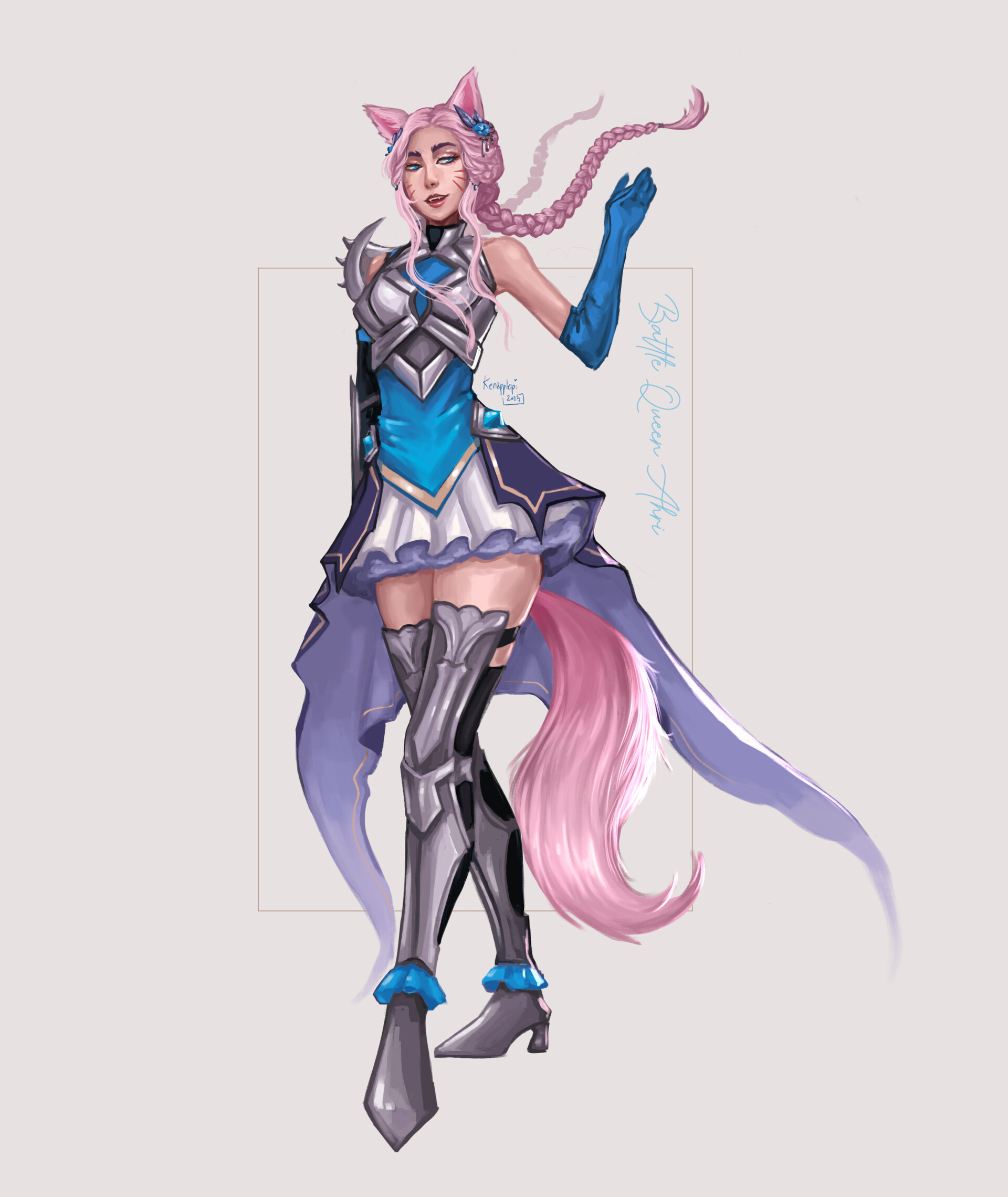 Ken - Battle Queen Ahri - fan design