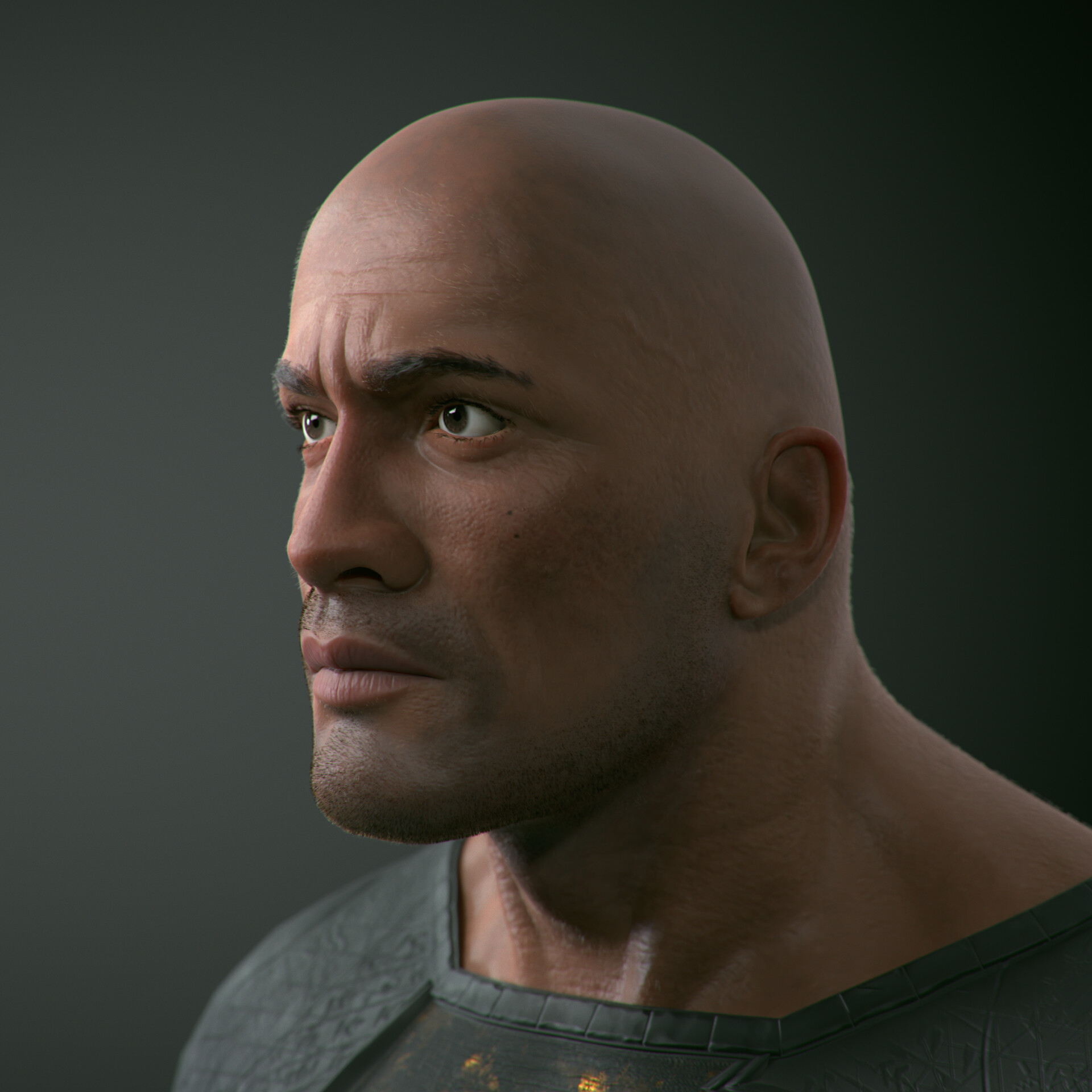 ArtStation - Black Adam (Dwayne Johnson)