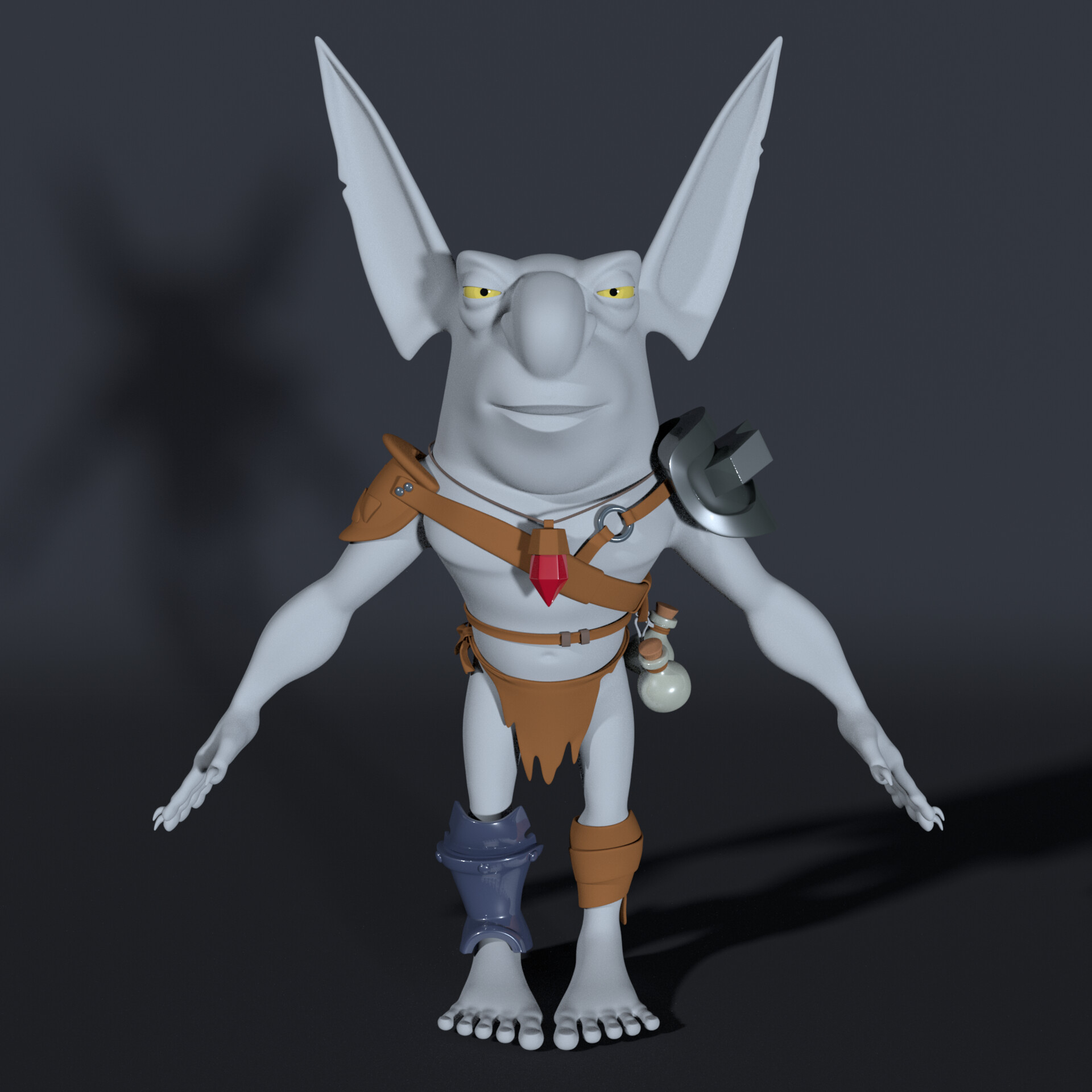 Emily Hallett - Goblin 3D Model