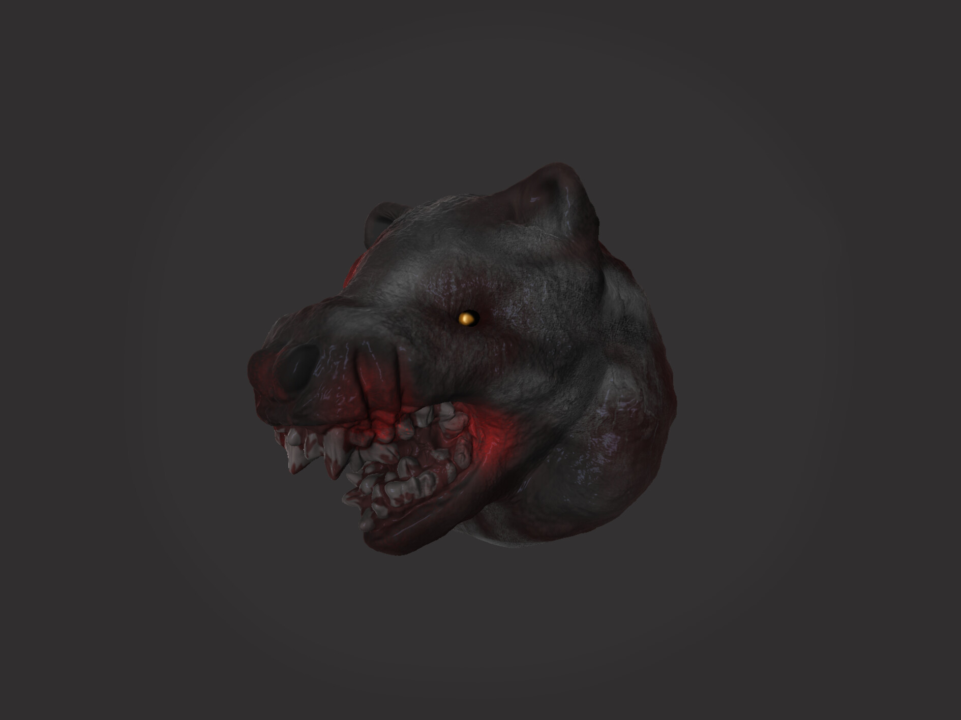 ArtStation - 3D Bear Bust