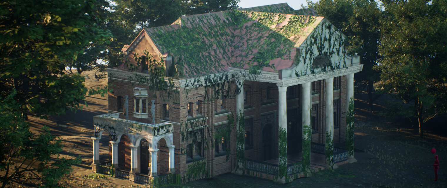 ArtStation - Years Of Solitude: The Mansion