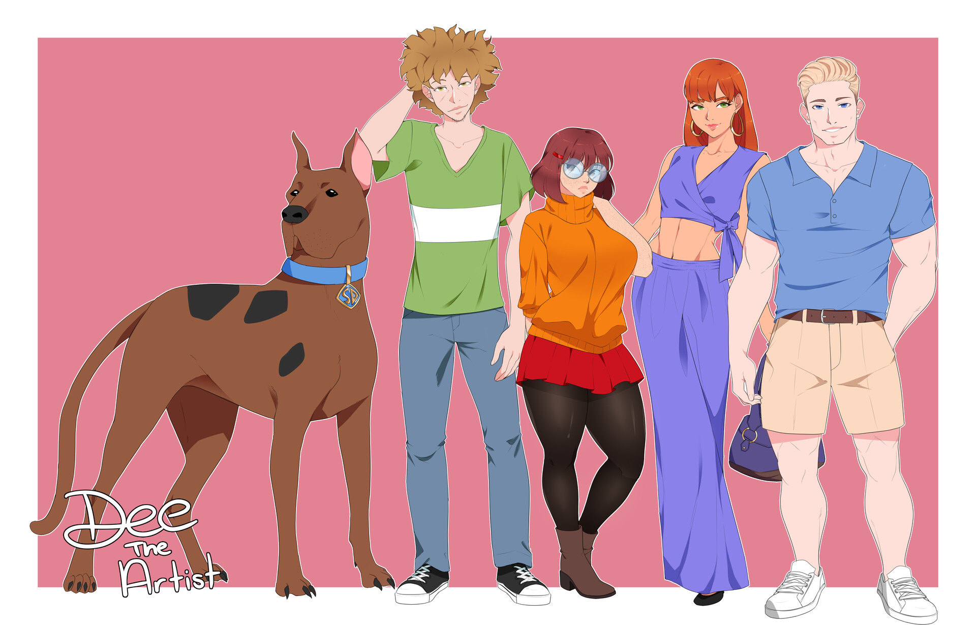 ArtStation - The Scooby Gang