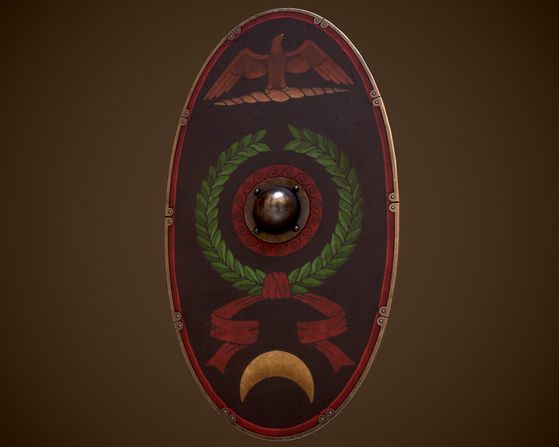 Adrian Hoff - Roman Oval Shields