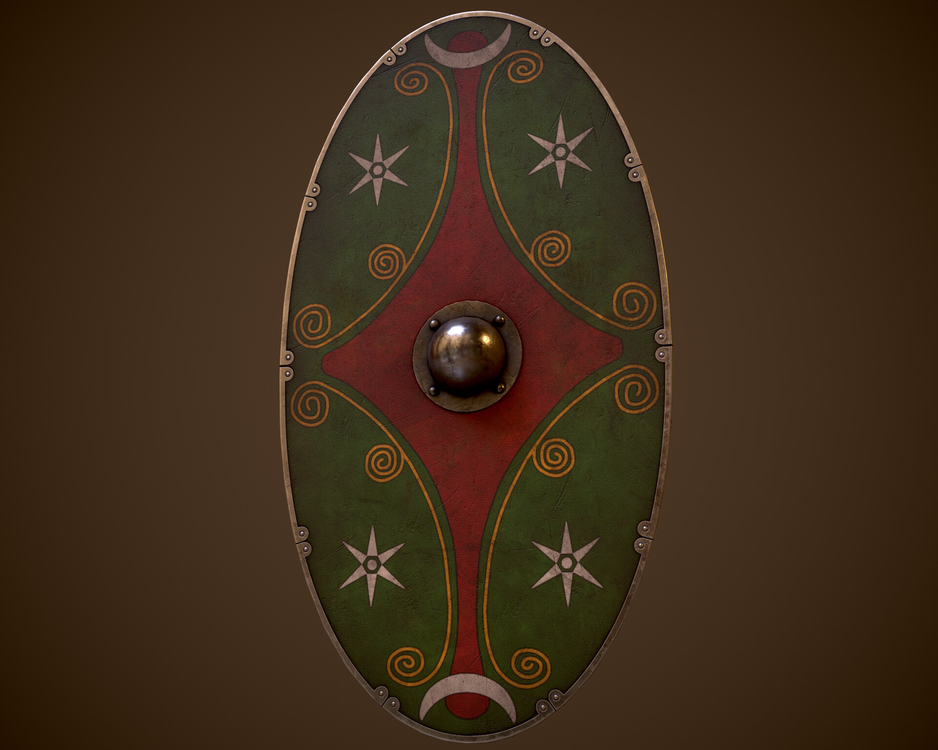 Adrian Hoff - Roman Oval Shields