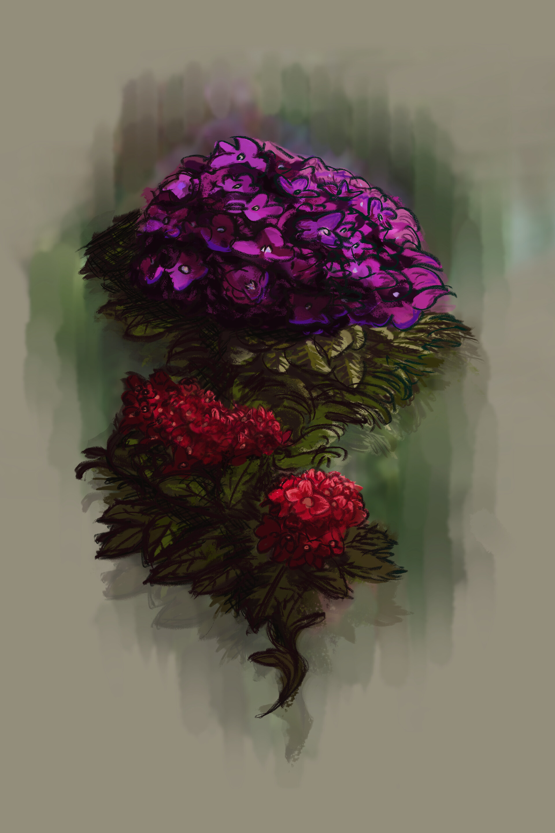 ArtStation - Hydrangea