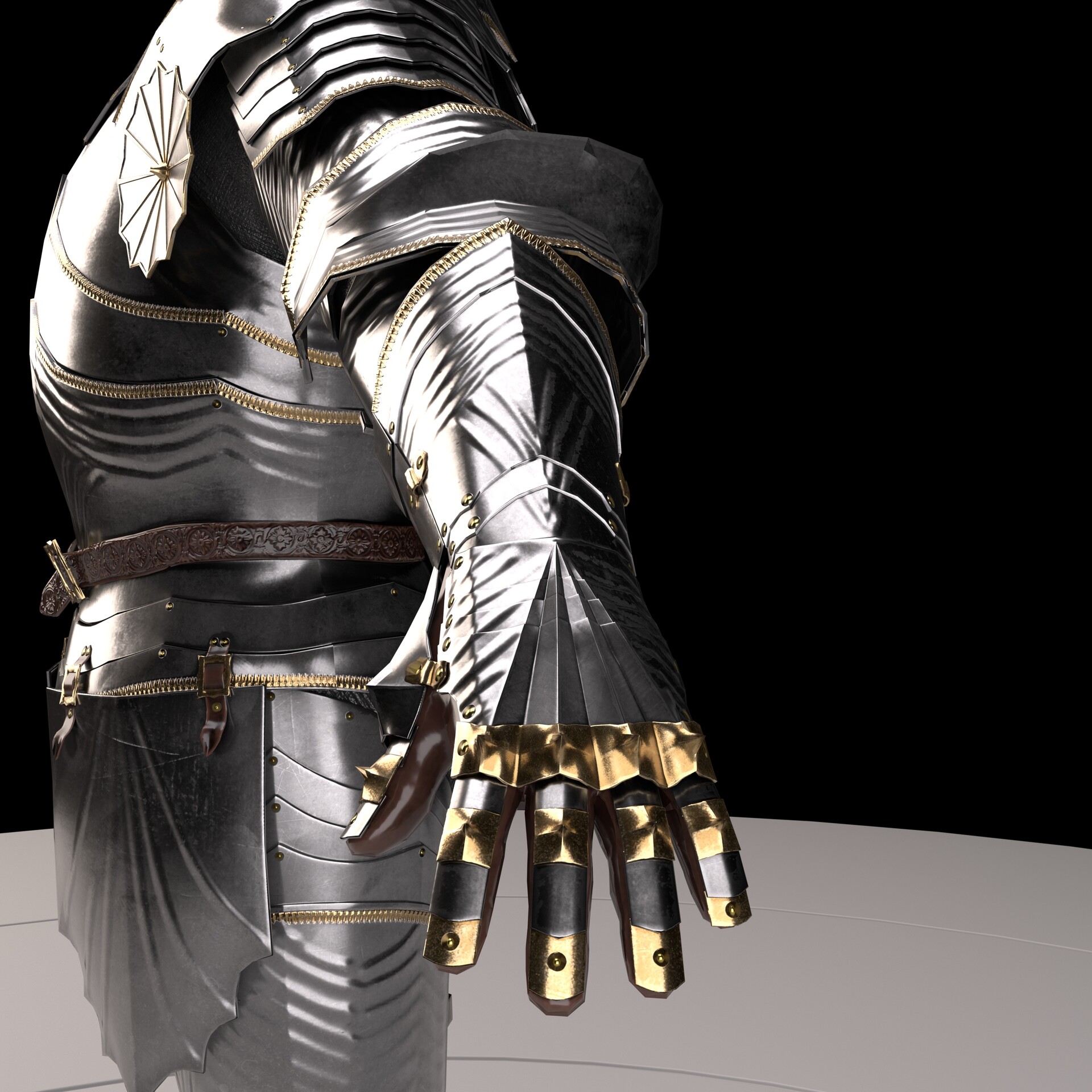 Quinton Lang - German Gothic Plate Armor