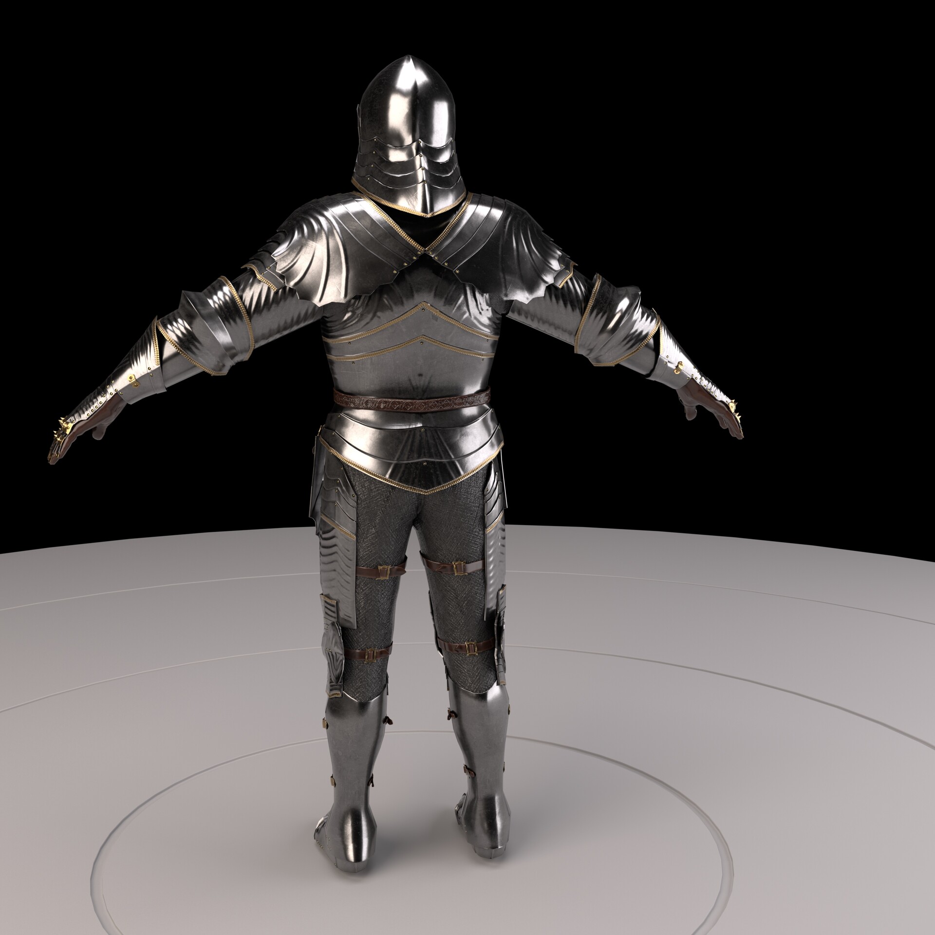 Quinton Lang - German Gothic Plate Armor