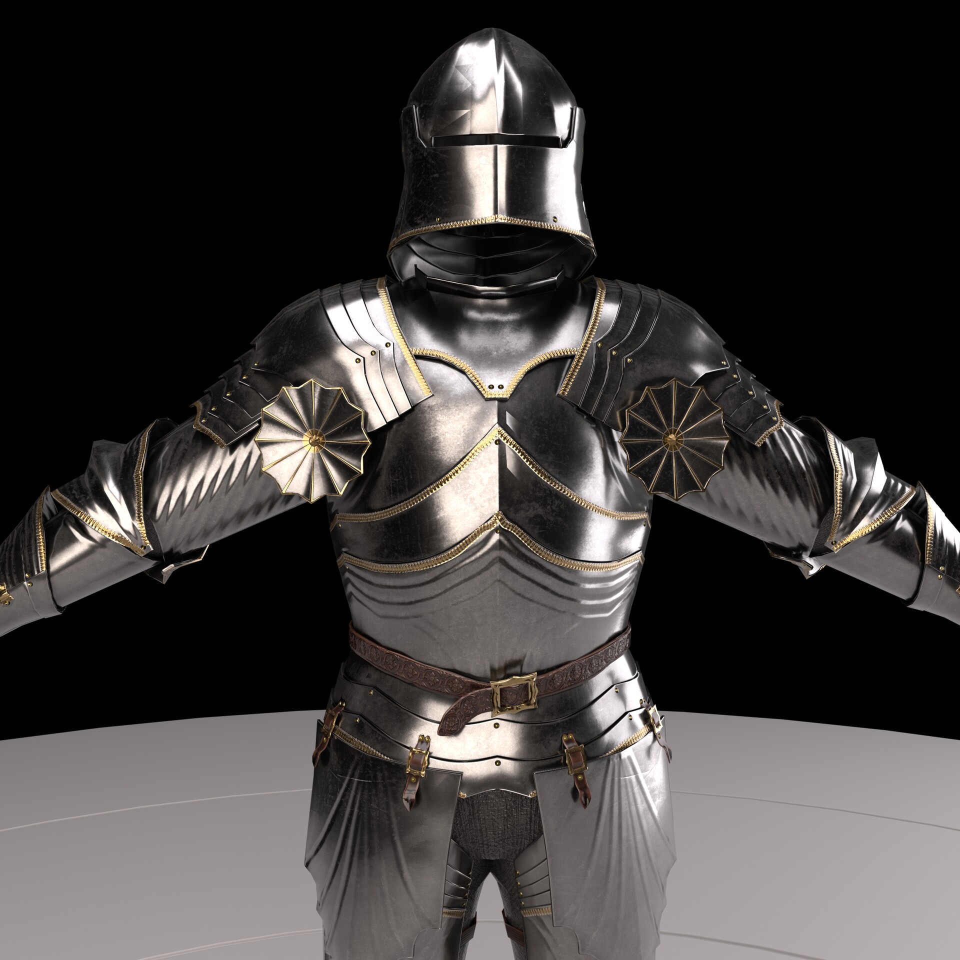 Quinton Lang - German Gothic Plate Armor