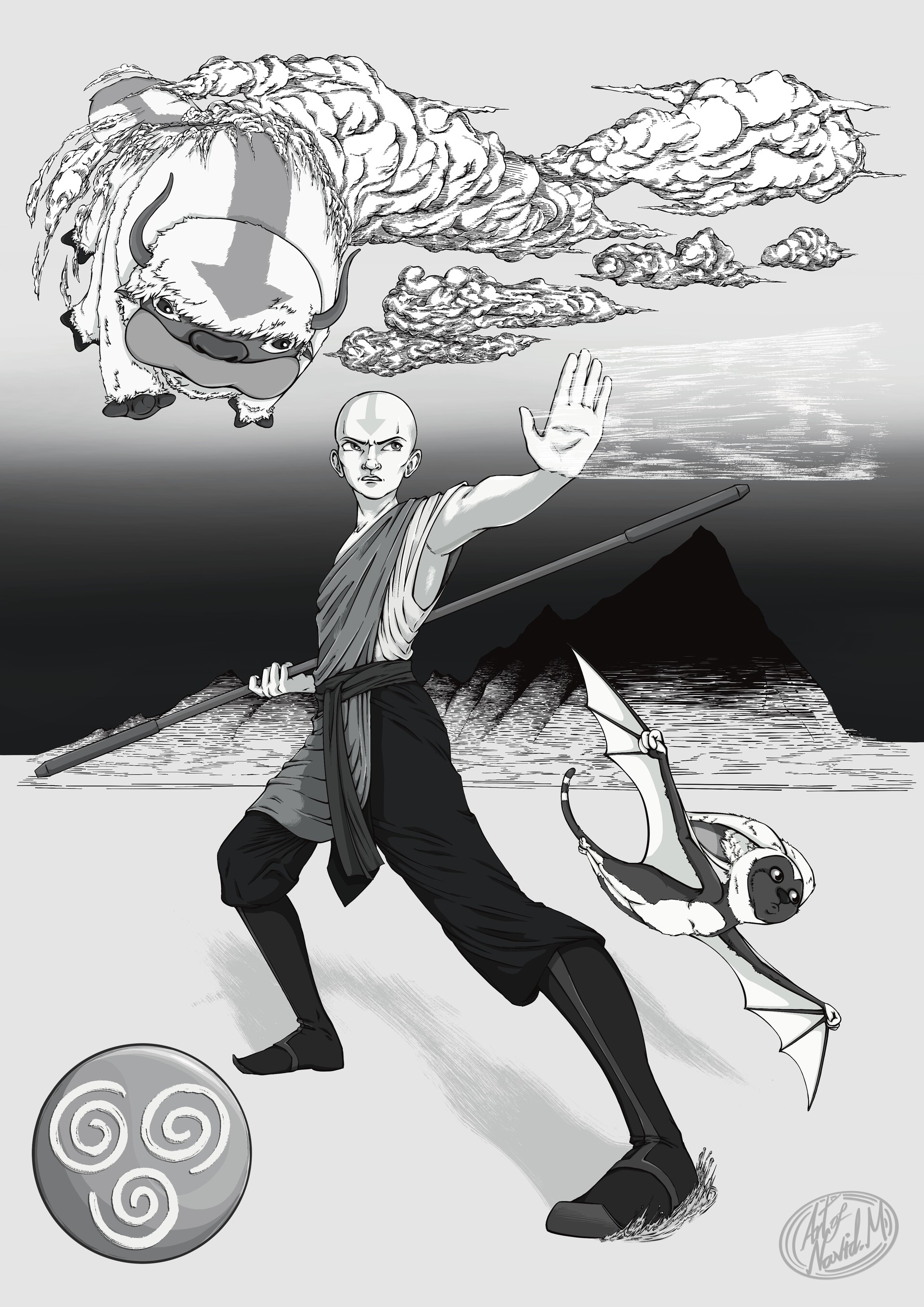 ArtStation - Avatar: The Last Airbender fan art