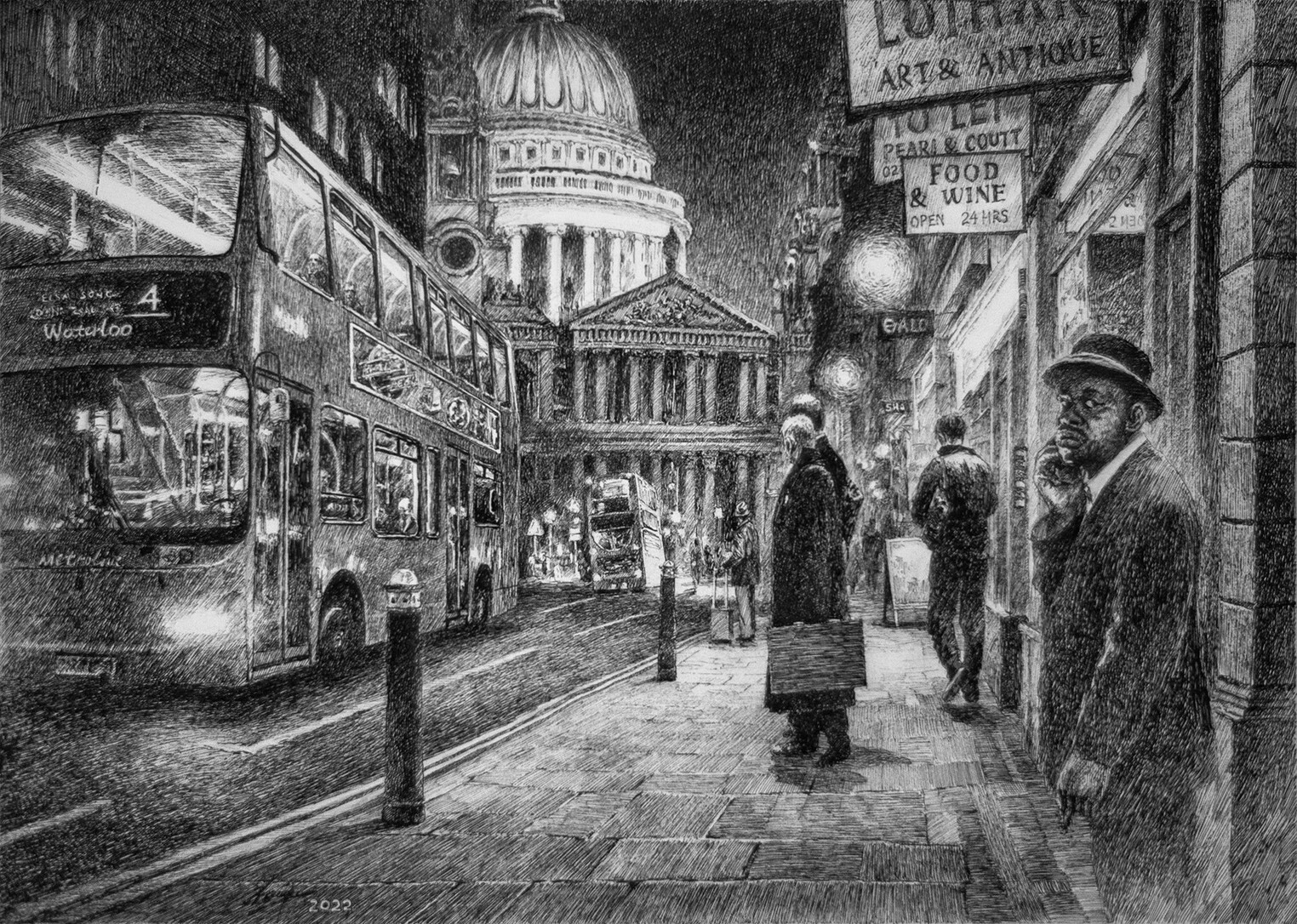 ArtStation - London near St Paul cathedral