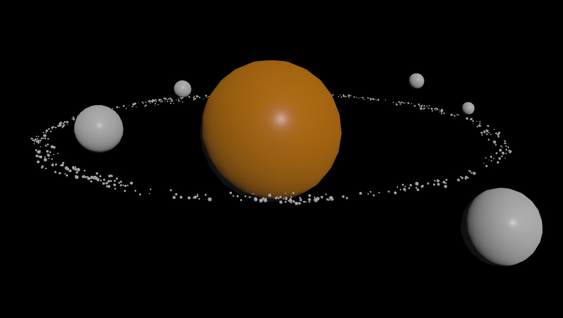 ArtStation - creating a solar system