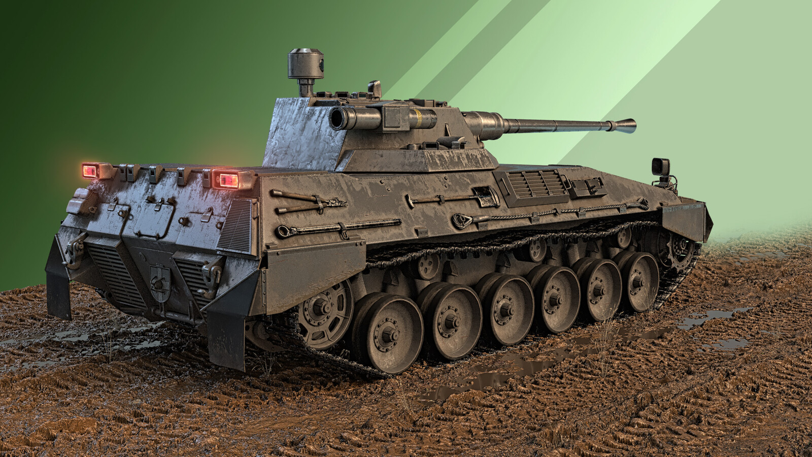 Oleksandr Kryklyvyi - Begleitpanzer 57