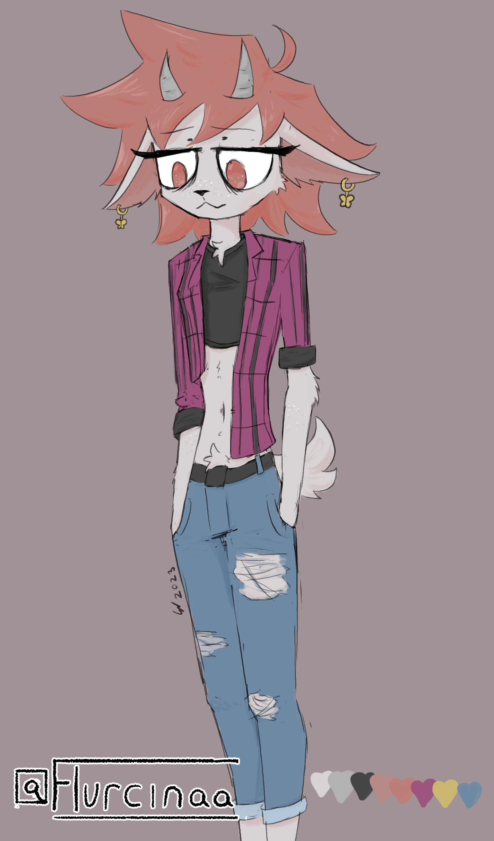 ArtStation - Goat girl style