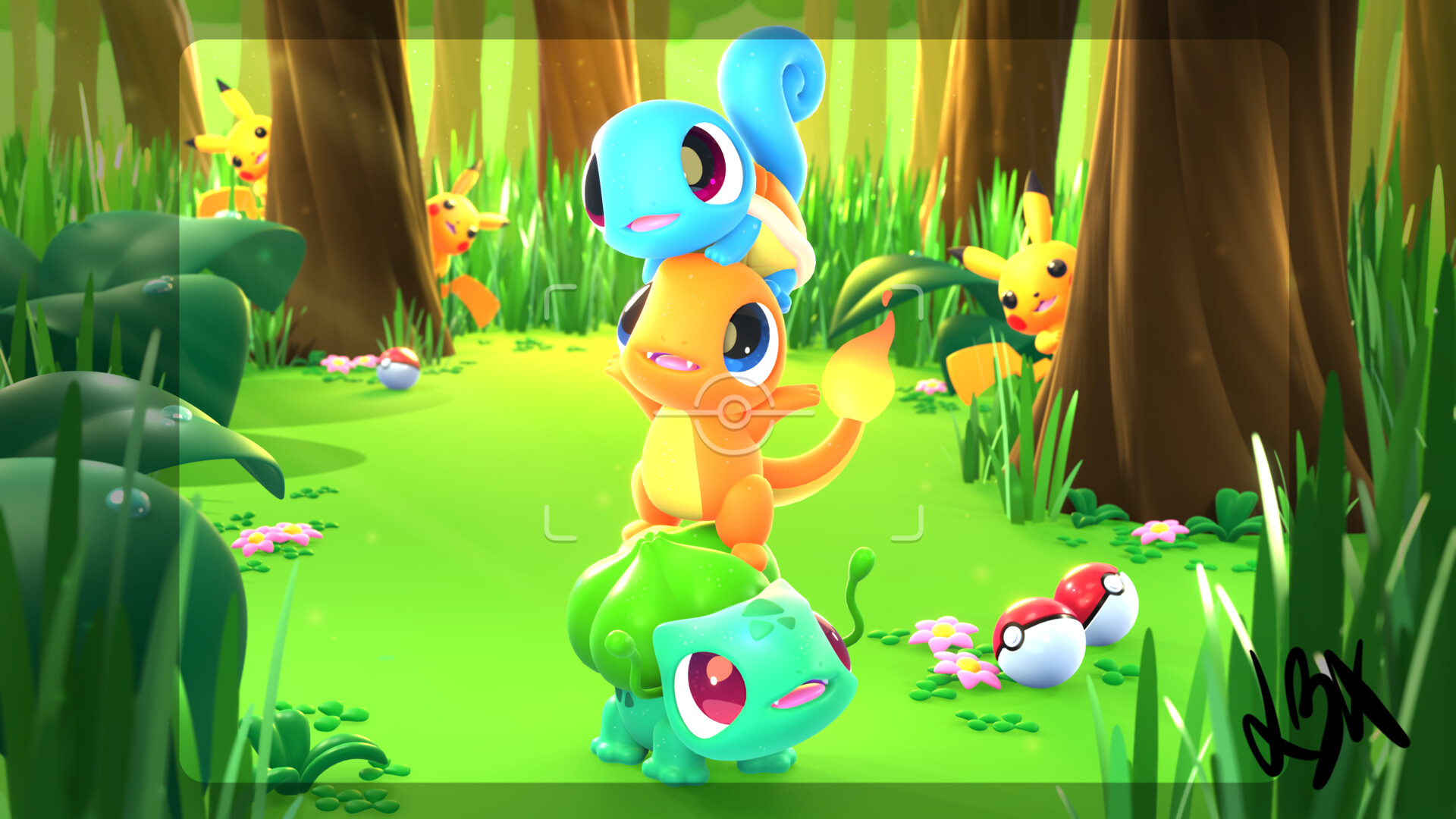 ArtStation - Pokemon Snap!