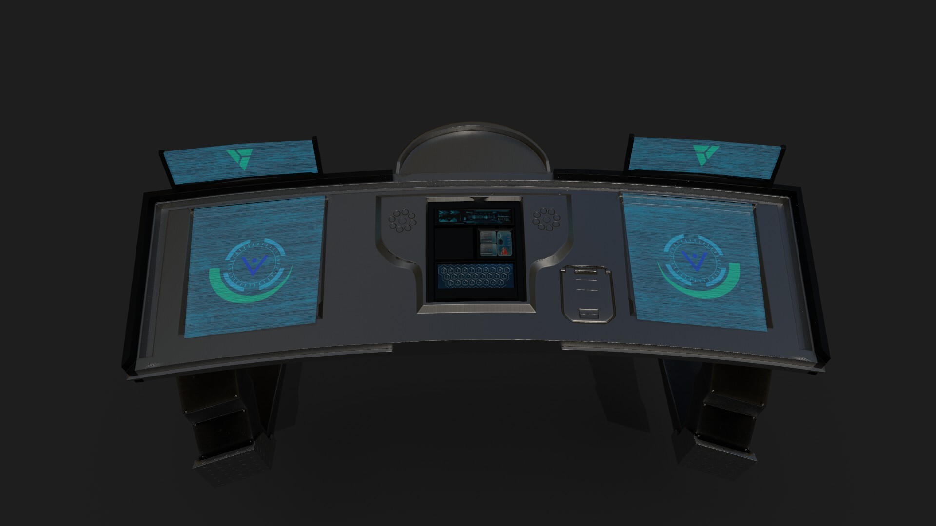 ArtStation - Alien Lab - Desk