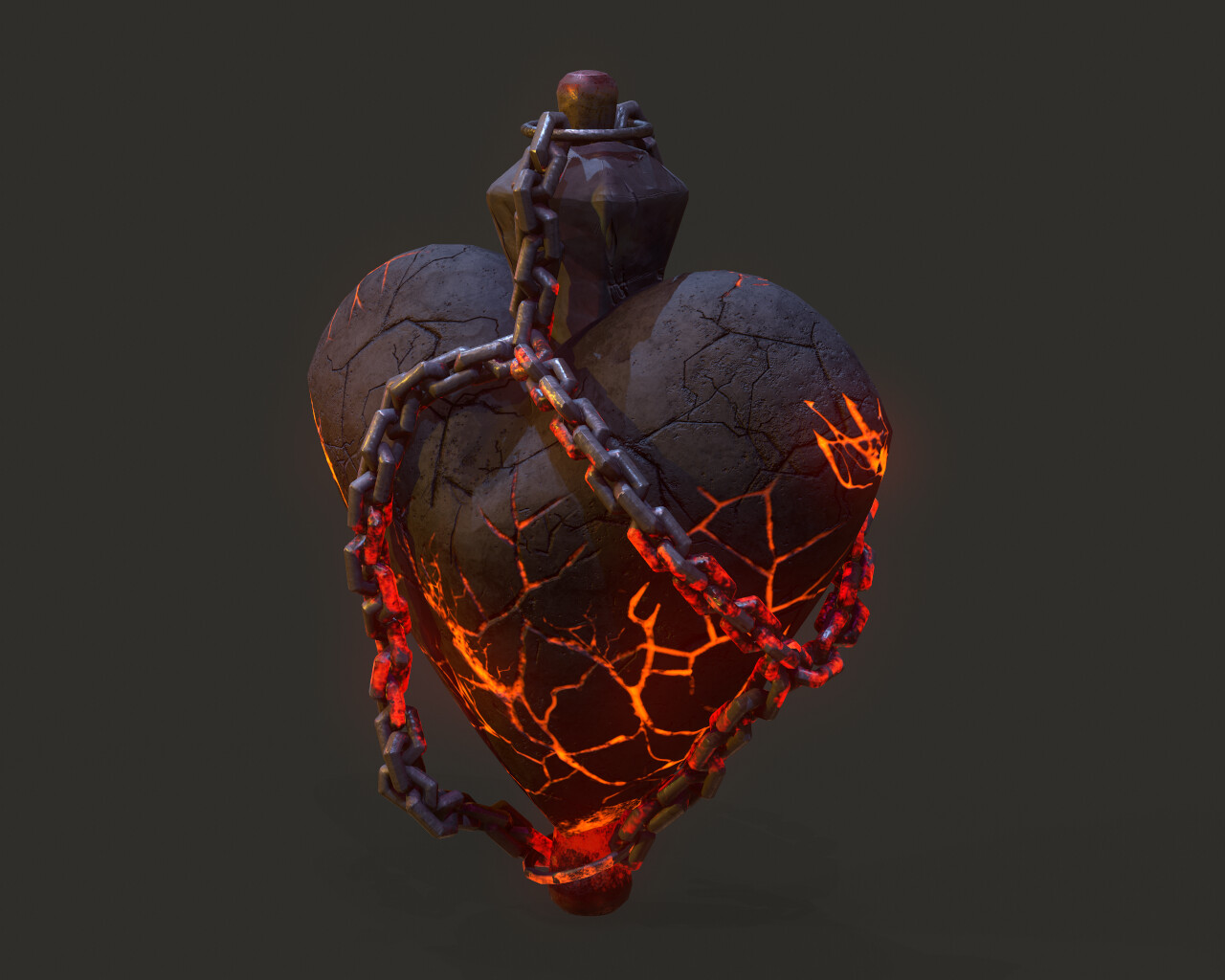 ArtStation - Heart stone