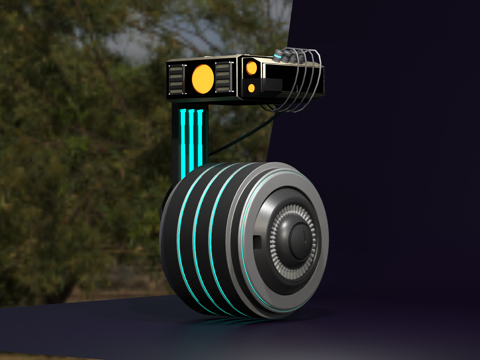 ArtStation - Modeling robot in Blender