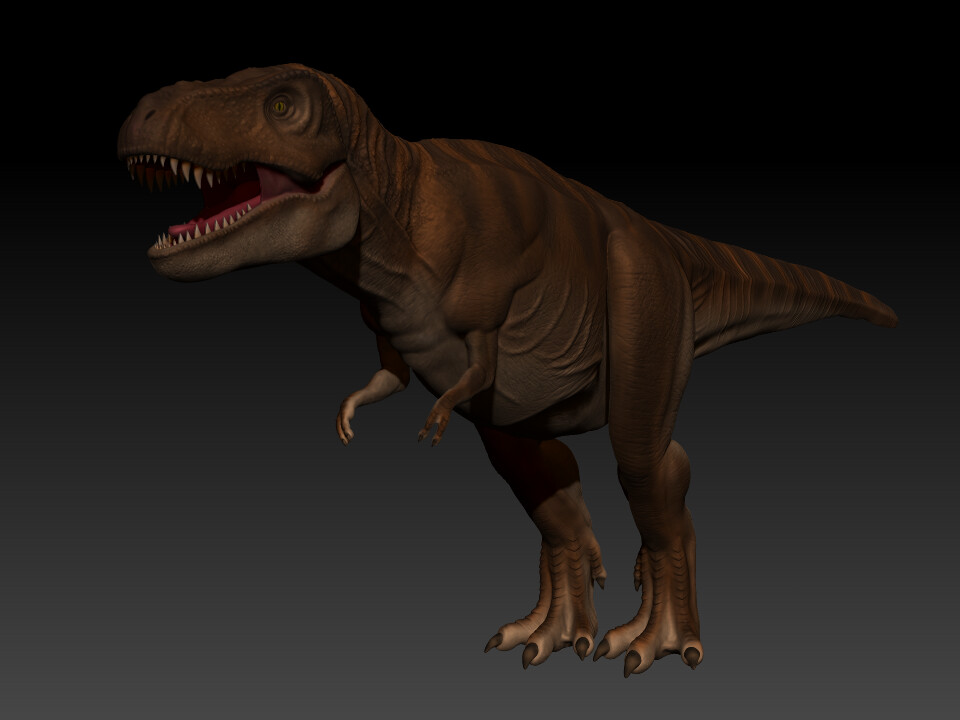 ArtStation - T rex