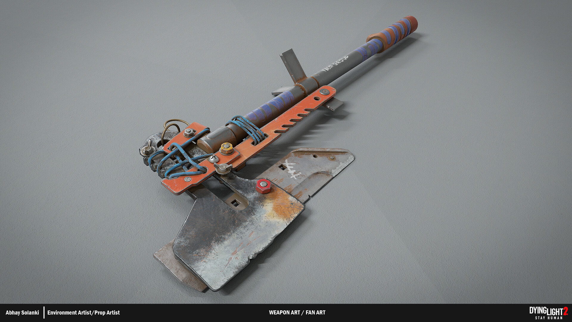 Abhay Solanki - Dying Light 2 Stay Human - Fan Art - Melee Weapon ...