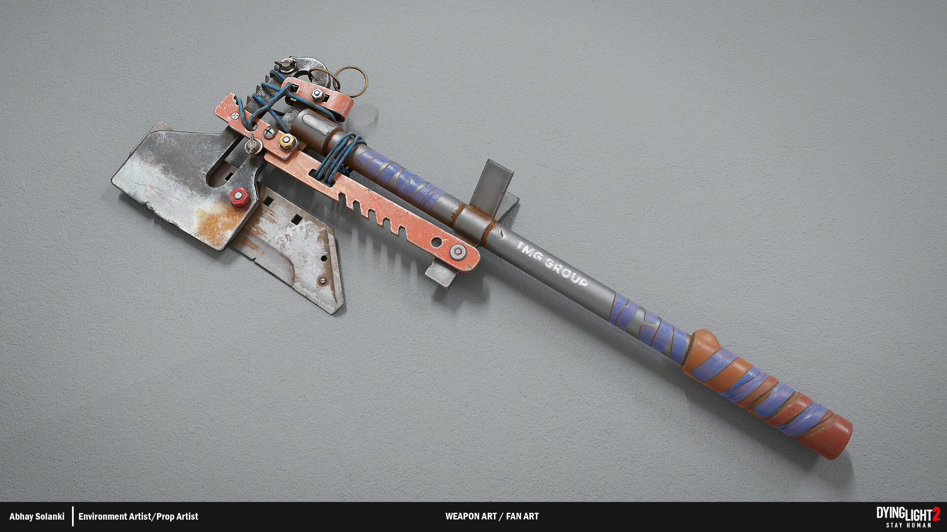 Abhay Solanki - Dying Light 2 Stay Human - Fan Art - Melee Weapon ...