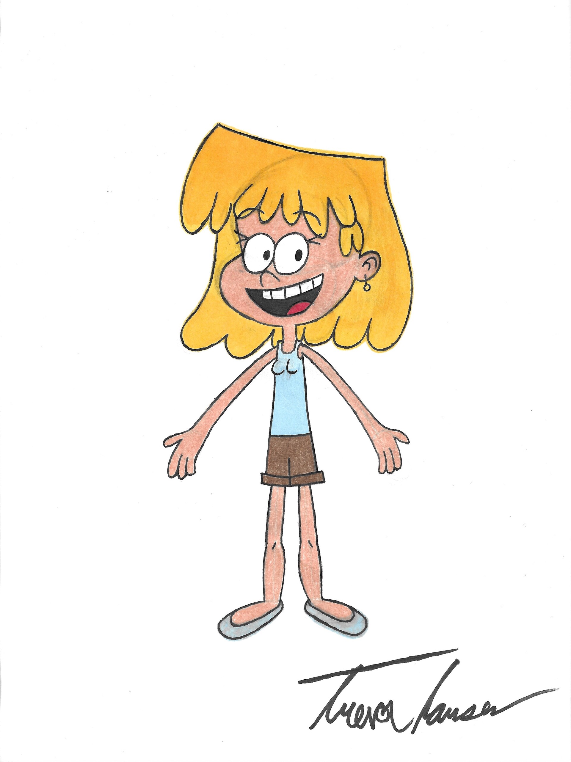Artstation Lori Loud Fan Drawing