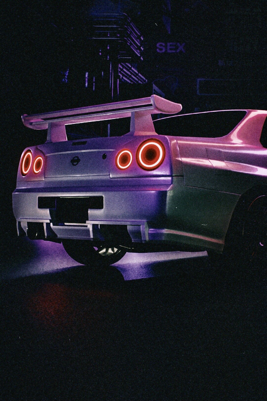 ArtStation - NISSAN SKYLINE R34