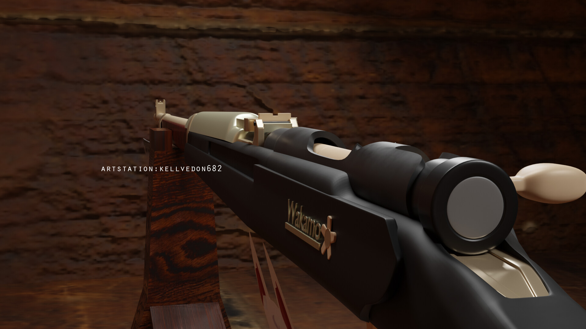 Kellvedon682 - "Crimson Calamity" Kosaka Wakamo's Type-38 Rifle