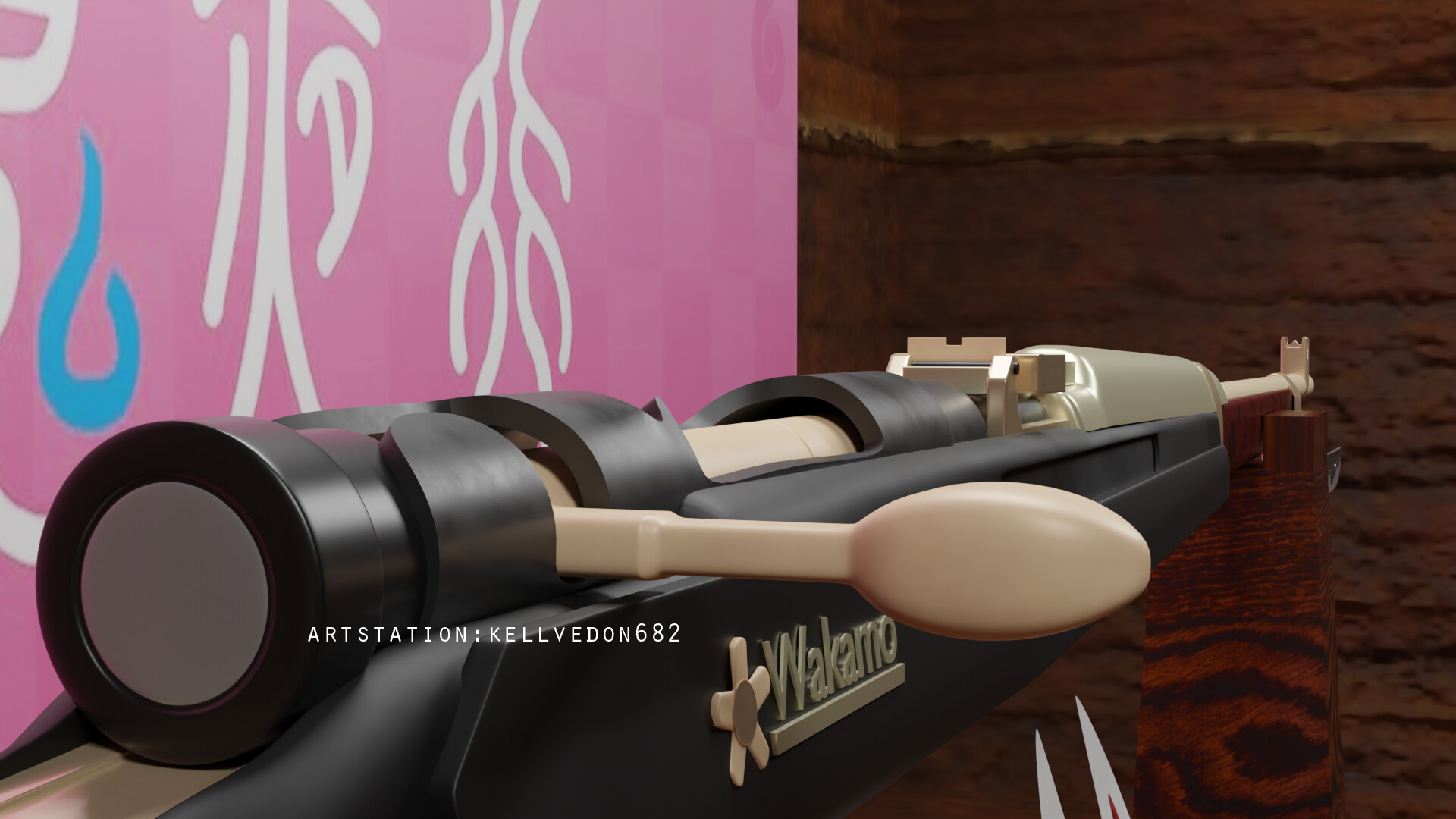 Kellvedon682 - "Crimson Calamity" Kosaka Wakamo's Type-38 Rifle